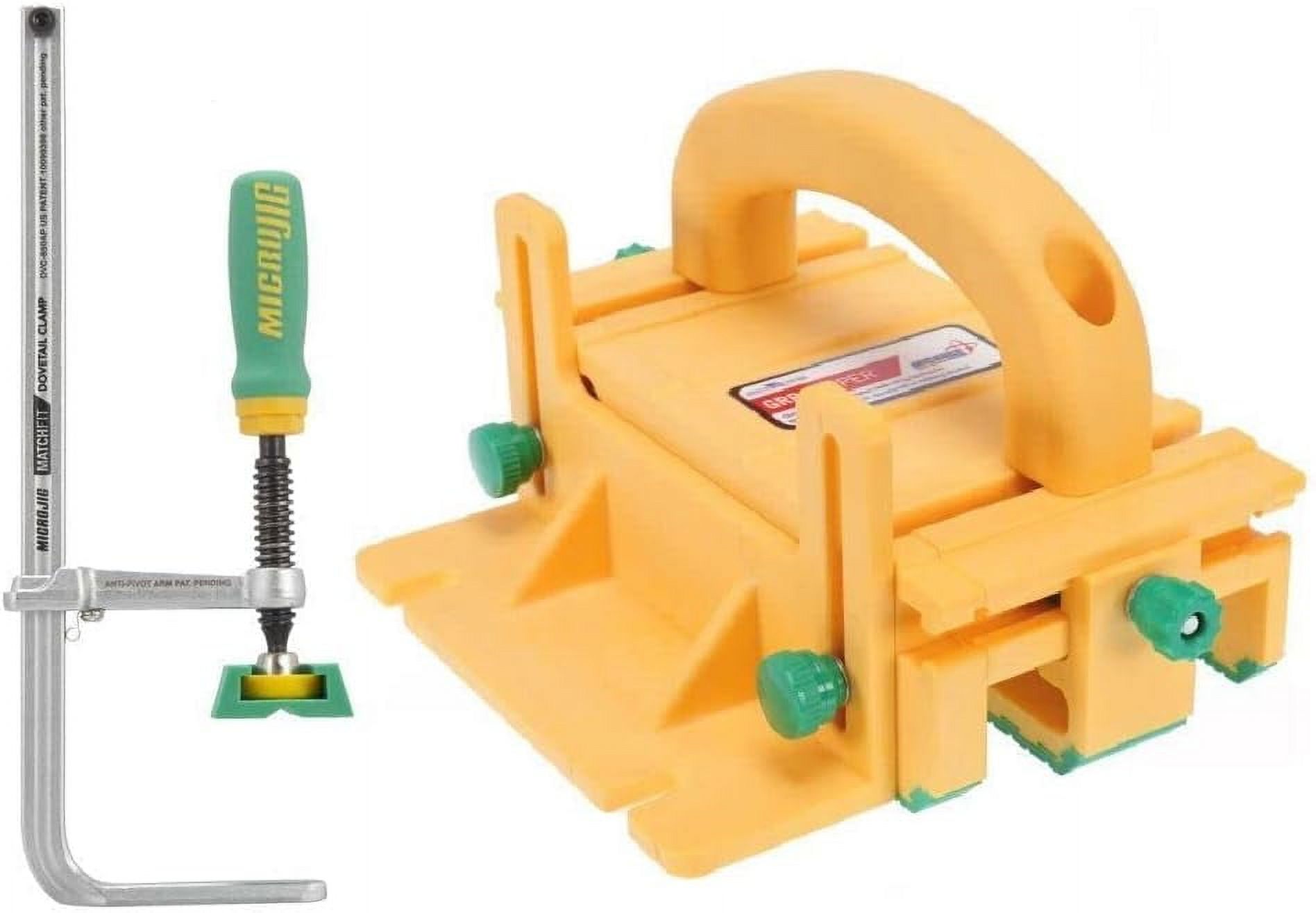 MICROJIG GRR-RIPPER GR-100+DVC-850AP Grr-Ripper 3D Pushblock & Matchfit ...
