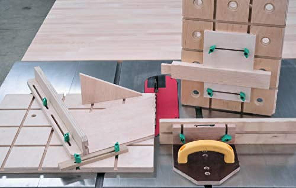 MICROJIG Matchfit DVC-1177K2 Dovetail Clamp Pro, Green/Yellow/Silver - Walmart.com