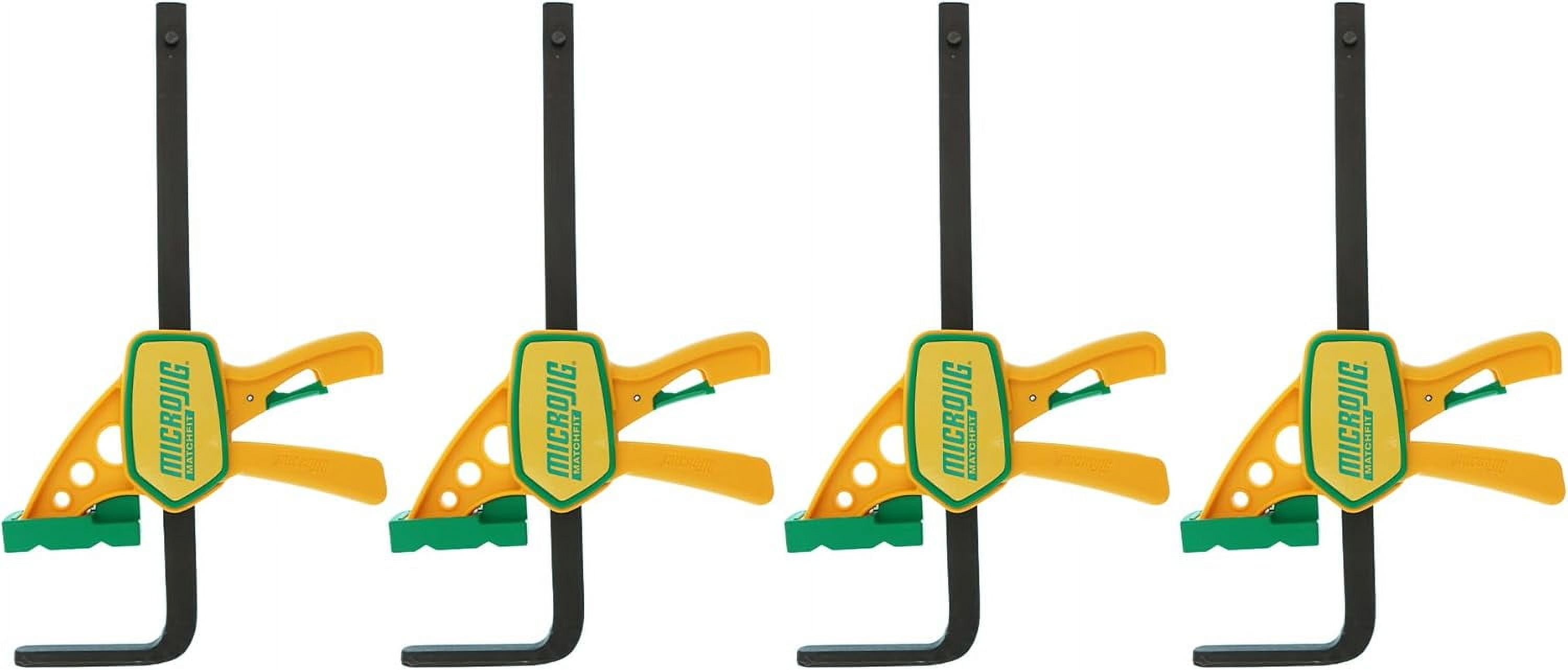 MICROJIG Matchfit Grr-rip Clamp (4-Pack), Dovetail Track Clamps ...