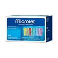 MICROLET Diabetic Lancets for Glucose Blood Testing, Glucometer Refill ...