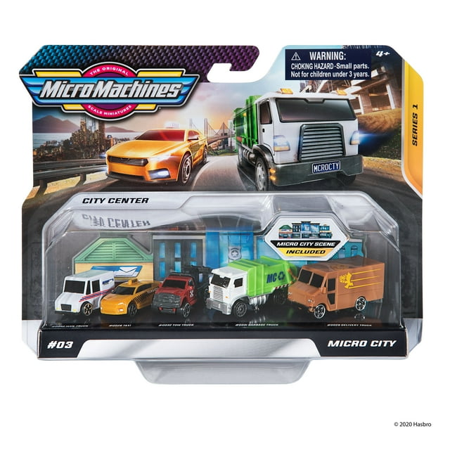 MICROMACHINES MultiPacks World Packs Assortment - Styles May Vary ...