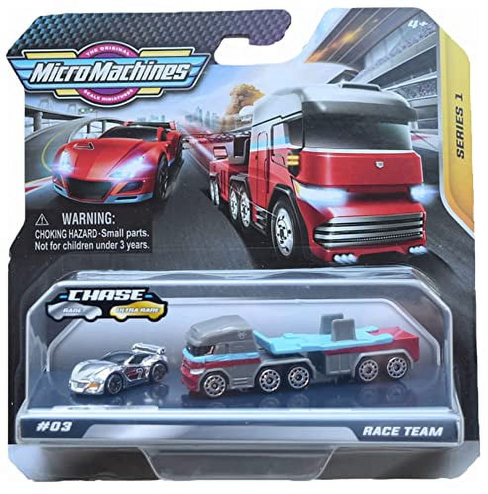 MICROMACHINES Starter Packs Silver Chase W1 - Each Pack Features Highly ...