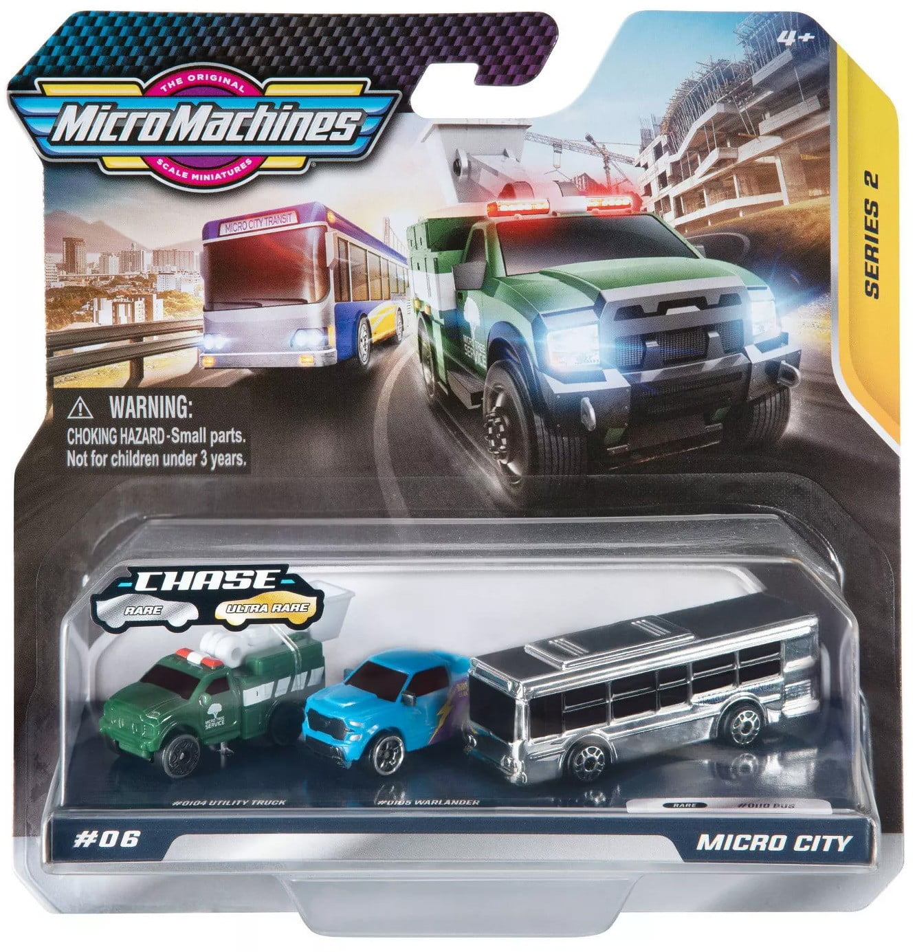 MICROMACHINES Starter Packs Silver Chase W2 - Each Pack Features Highly ...