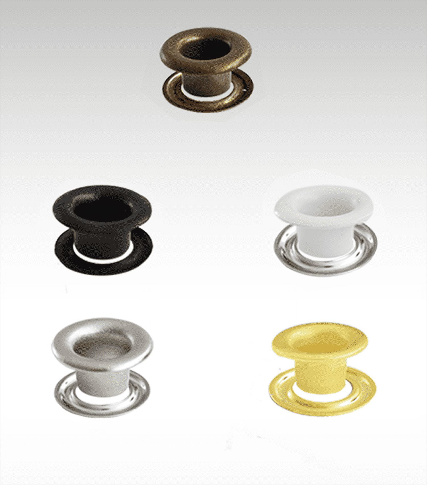 MICRON #00 Brass (Brass Plated) Self-Piercing Grommets & Washers (500 ...
