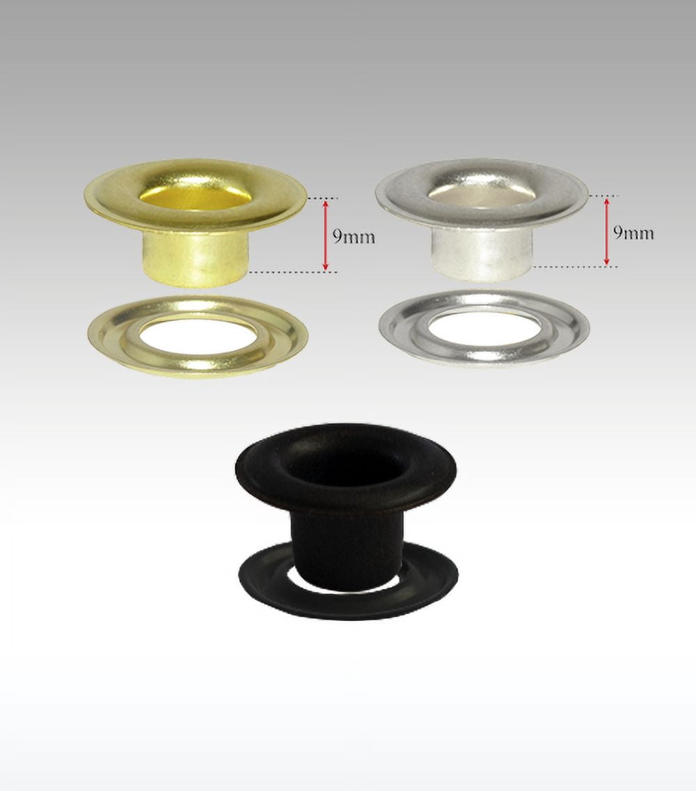 MICRON #2 L/N Brass (Military Black Plated) Self-Piercing Grommets ...
