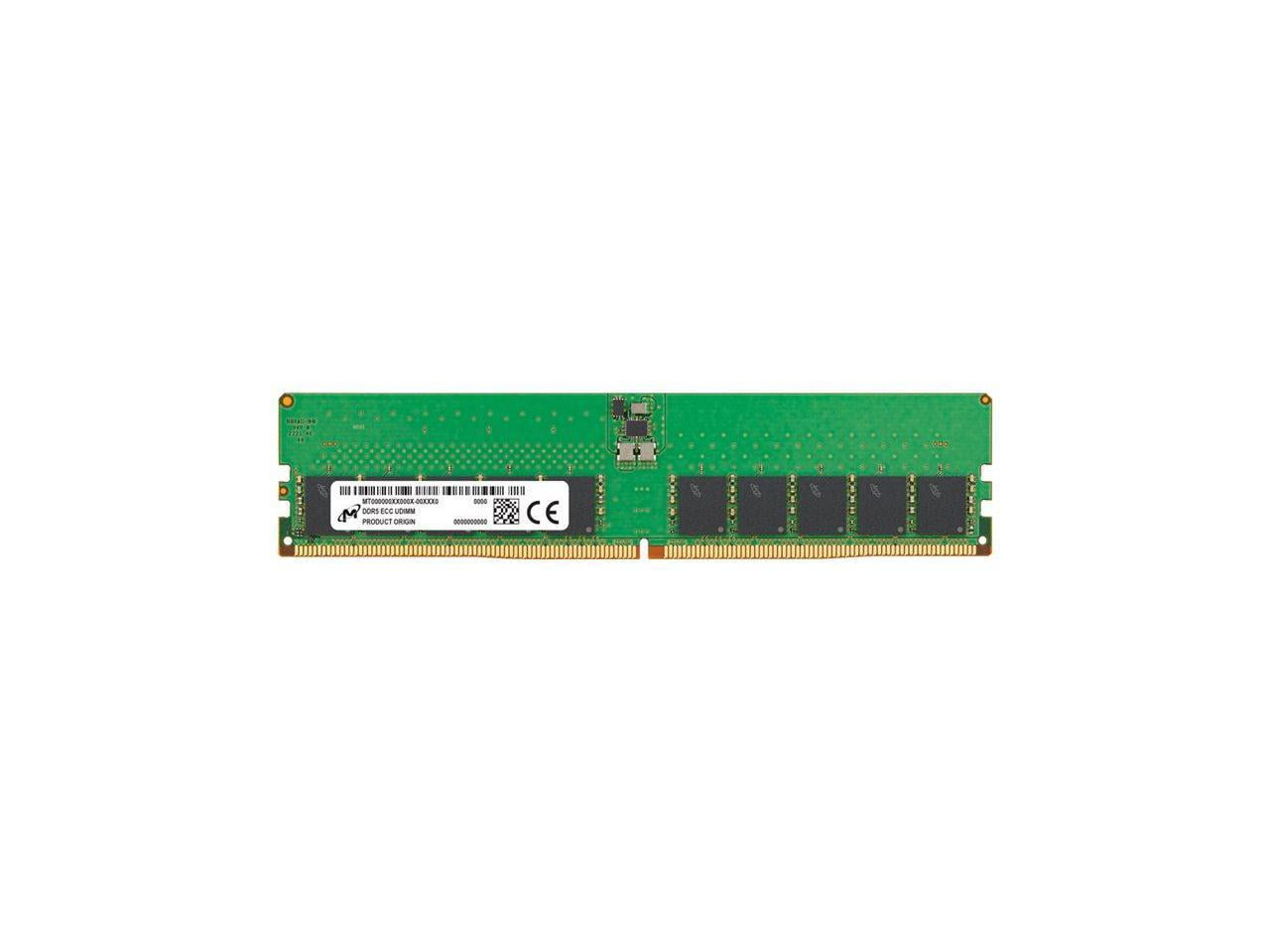 MICRON DDR5 ECC UDIMM 32GB 2RX8 5600 CL46 (16GBIT) - Walmart.com
