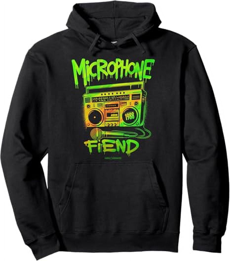 MICROPHONE FIEND Pullover Hoodie - Walmart.com
