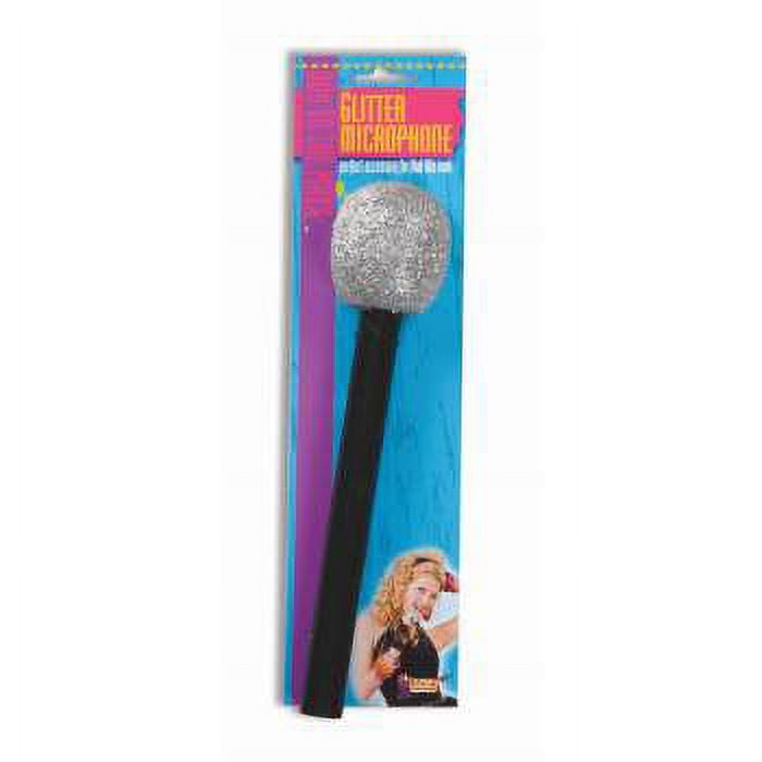 MICROPHONE-SILVER W/BLACK HANDLE - Walmart.com