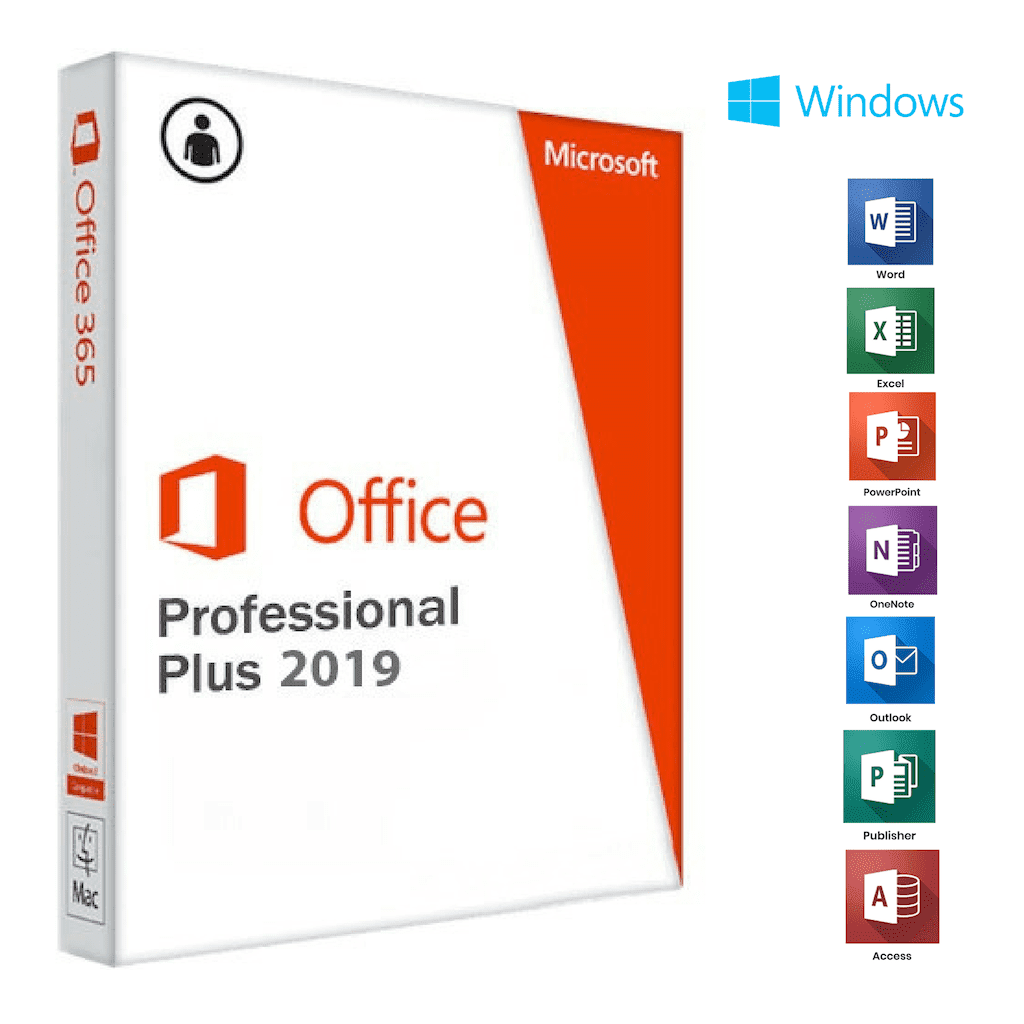 Microsoft Office 2016 Pro Plus Lifetime Key Card - Professional ...