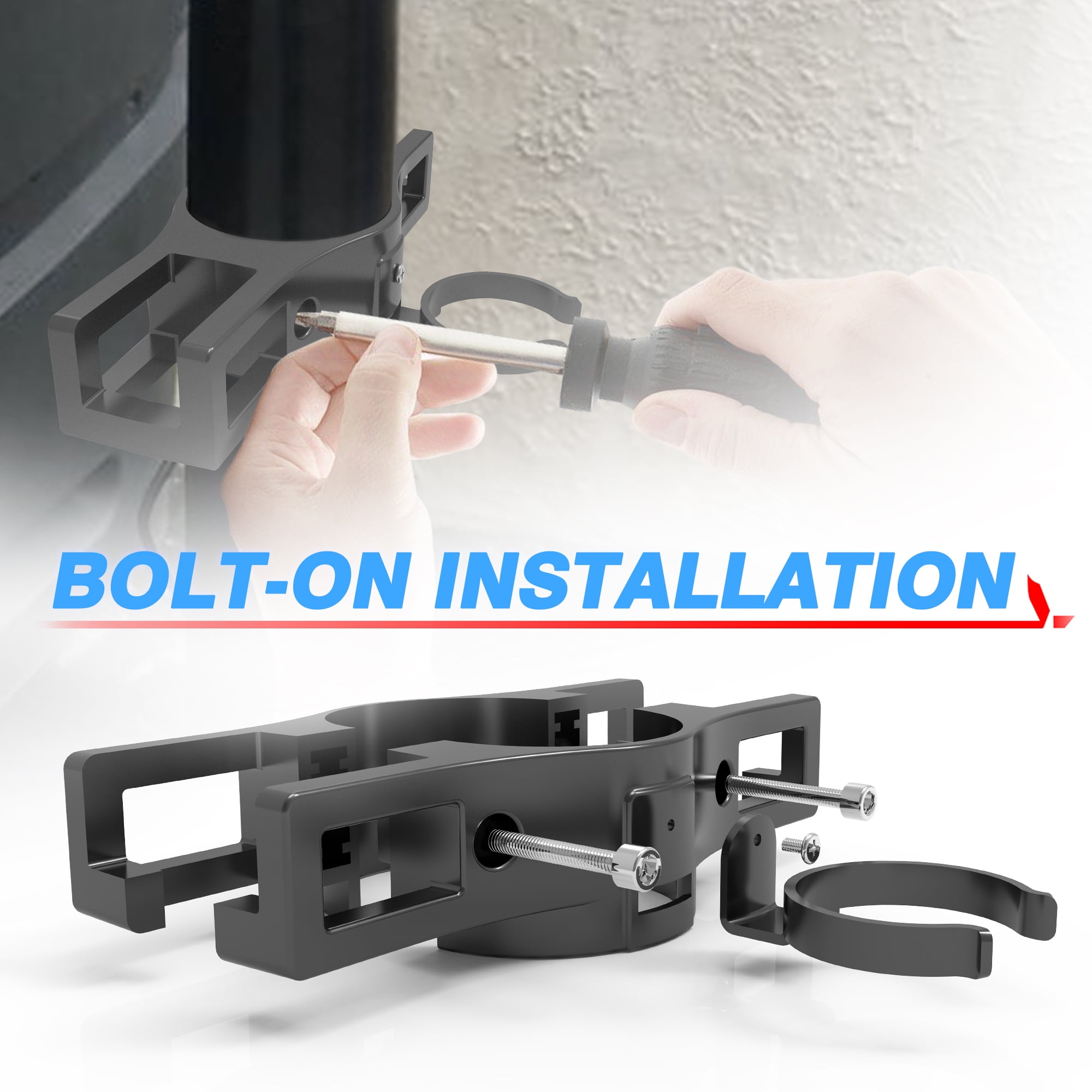 MICTUNING Heavy Duty Trailer Towing Organizer Powder Coating, Aluminum ...