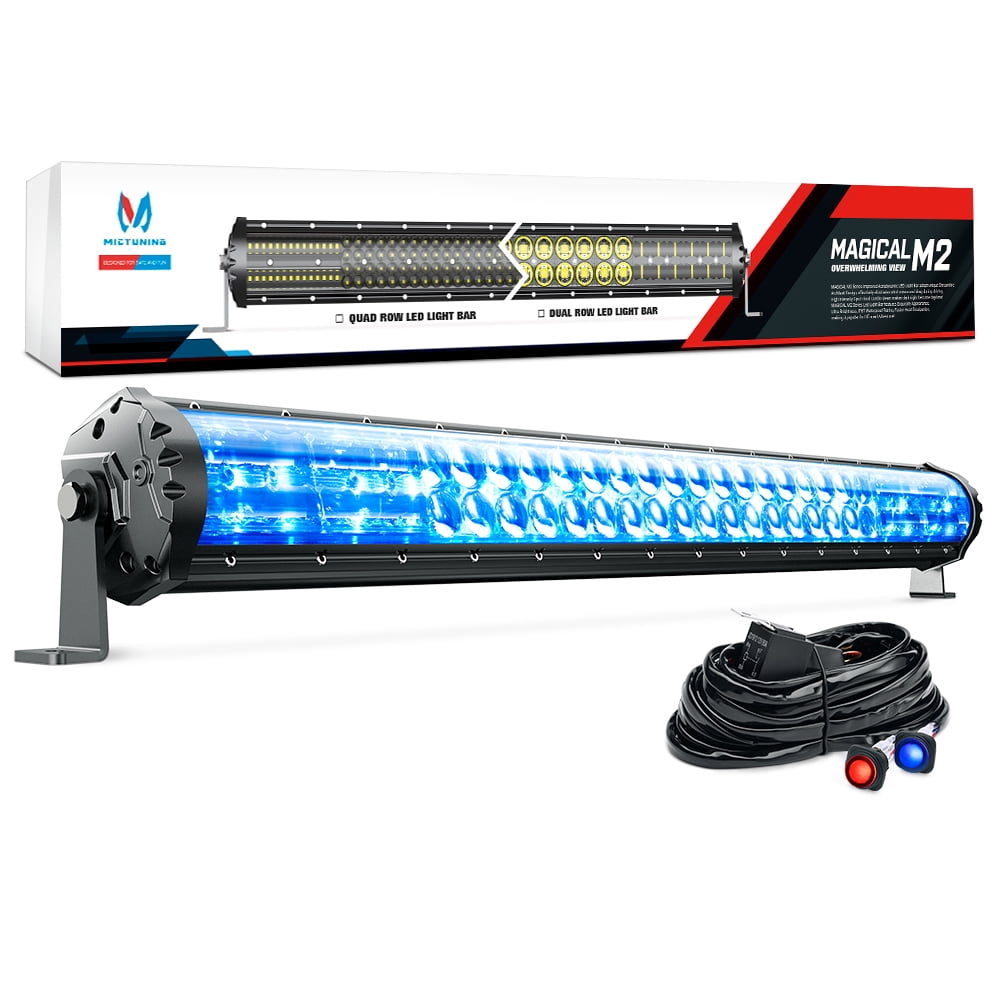 MICTUNING Magical M2 Dual Row 31inch 12680lm LED Light Bar Exclusive ...