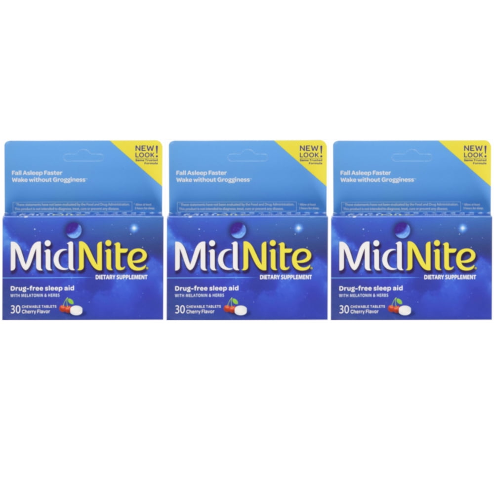 MID-NITE SLEEP AID 30 CT - Walmart.com