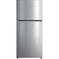 MIDEA 21 CF Top Mount Refrigerator, Glass Shelves, Ice Maker Ready ...