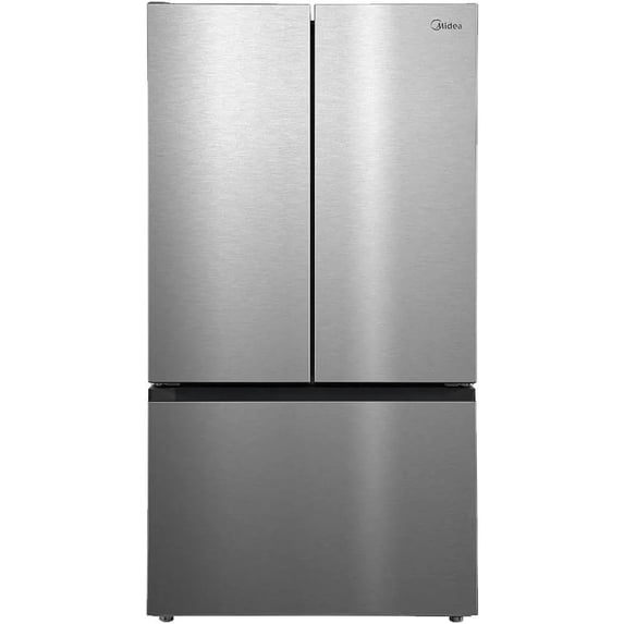 MIDEA 26 CF 36" Counter Depth French Door Refrigerator, Internal Water ...
