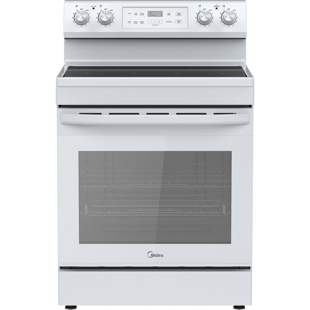 MIDEA 30" Electric Range with Steam Clean - Walmart.com