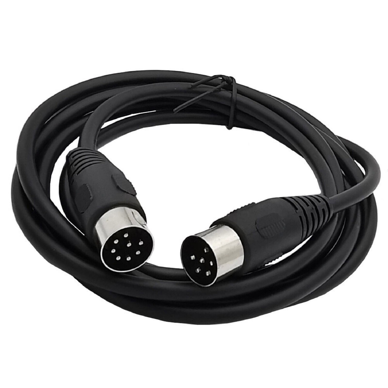 MIDI 8 Pin Din Male To DIN 6 Pin Male Audio Data Signal Adapter ...