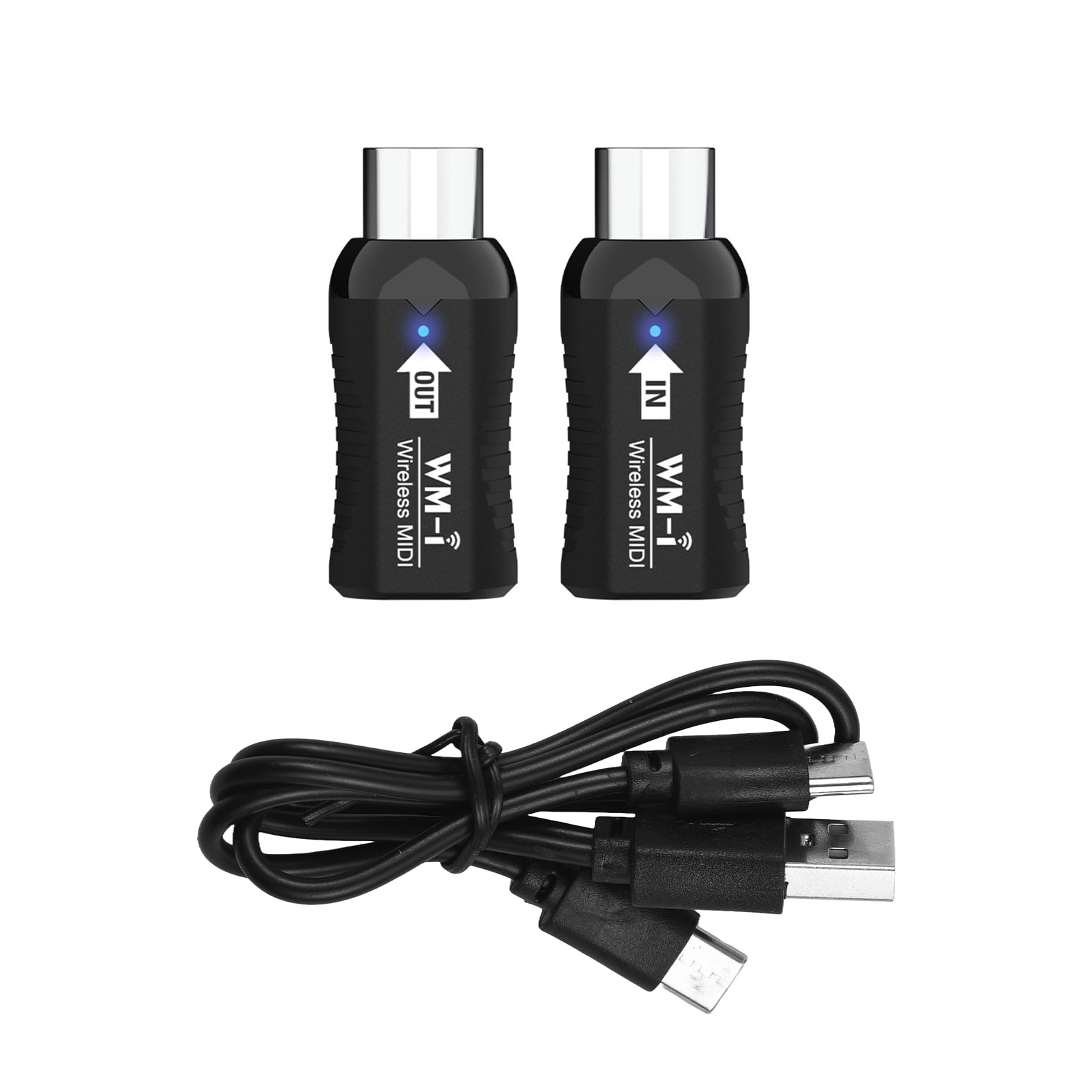 MIDI Adapter,Buzhi Portable Midi Built-in Silent Midi Adapter Audio ...