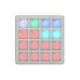 MIDI Controller Drum Pad Wireless Bluetooth MIDI Keyboard 16 Strike Pad ...