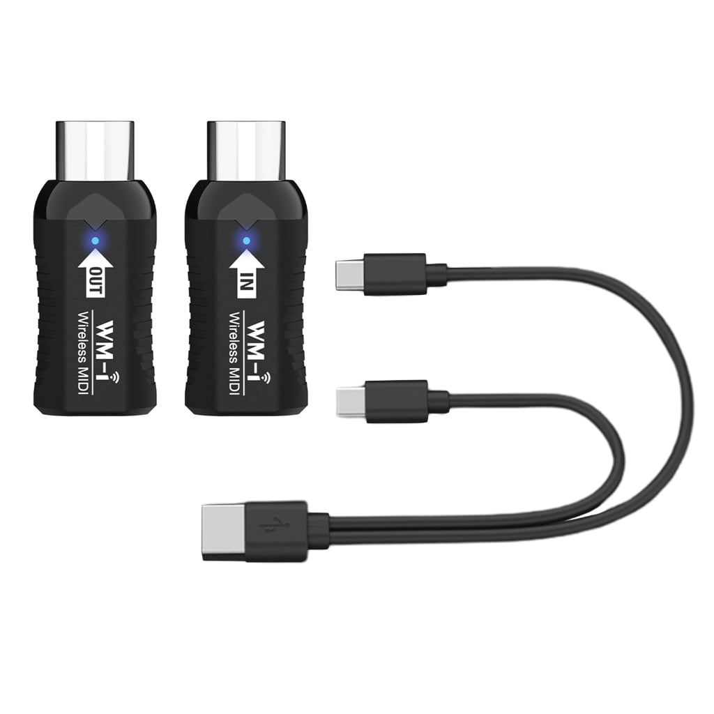 MIDI Guitar System Sound Receiver Transmitter 10m Transmission Range ...