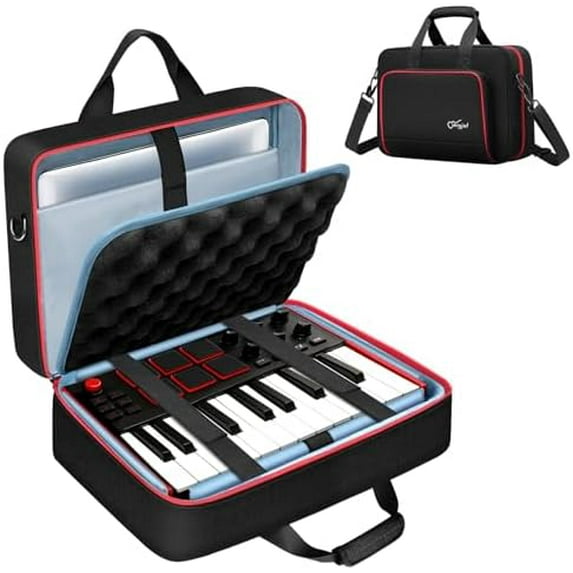 MIDI Keyboard Case for AKAI MPK MINI MK3, Carrying Case for Arturia ...