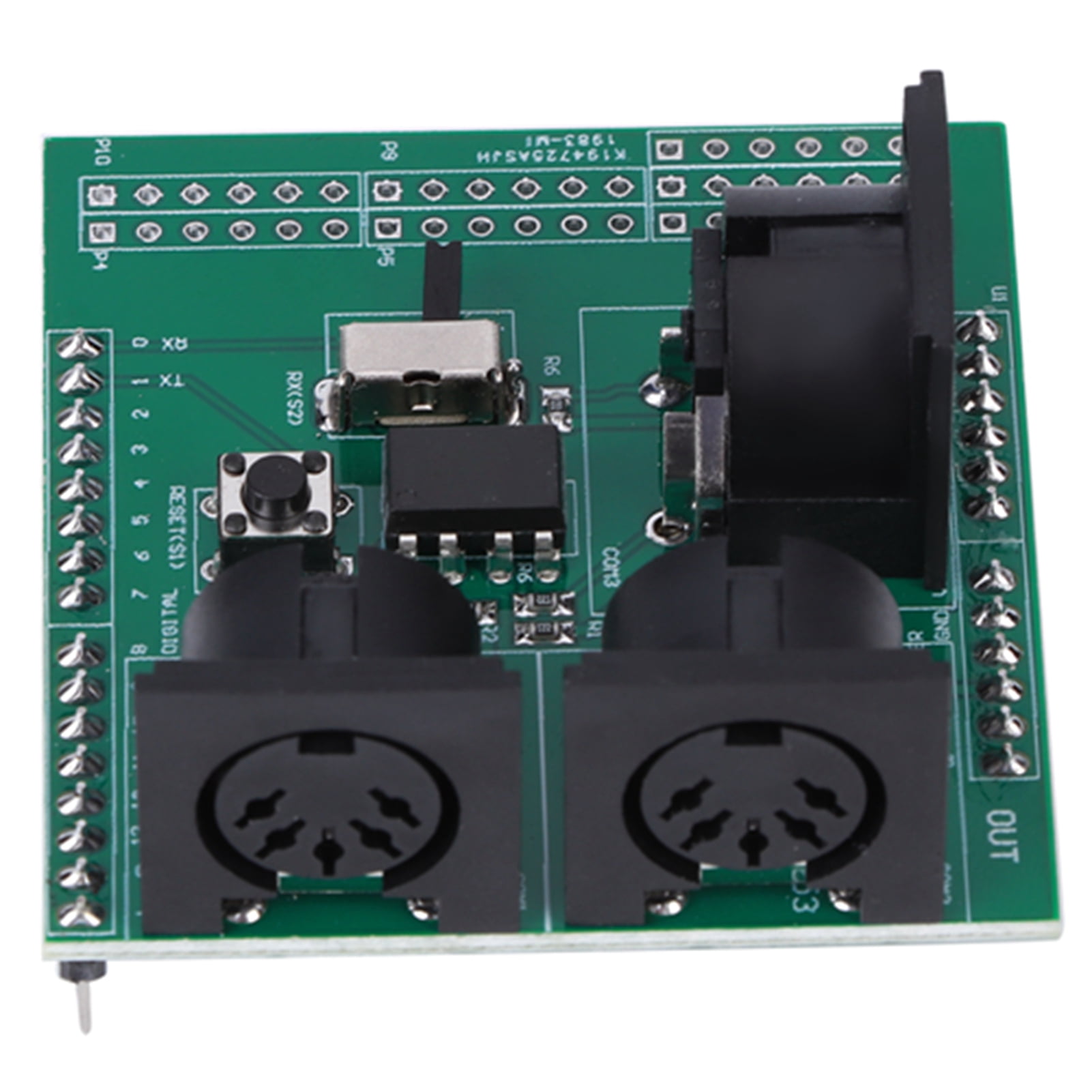 MIDI Module with MIDI,IN/OUT/THRU, Serial Port Programming Ground Loop ...