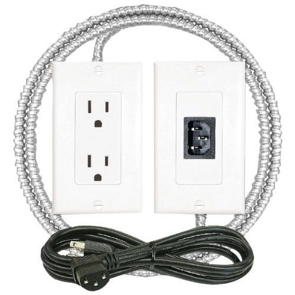 MIDLITE PJW-7R2-MC Power Jumper HDTV Power Relocation Cable with Old ...