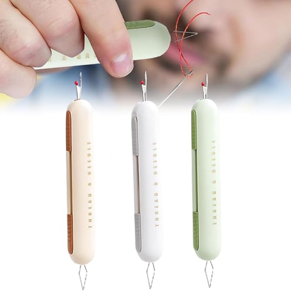 MIDODO 3PCS Upgraded Seam Ripper, 2 in 1 Needle Threader Seam Ripper ...