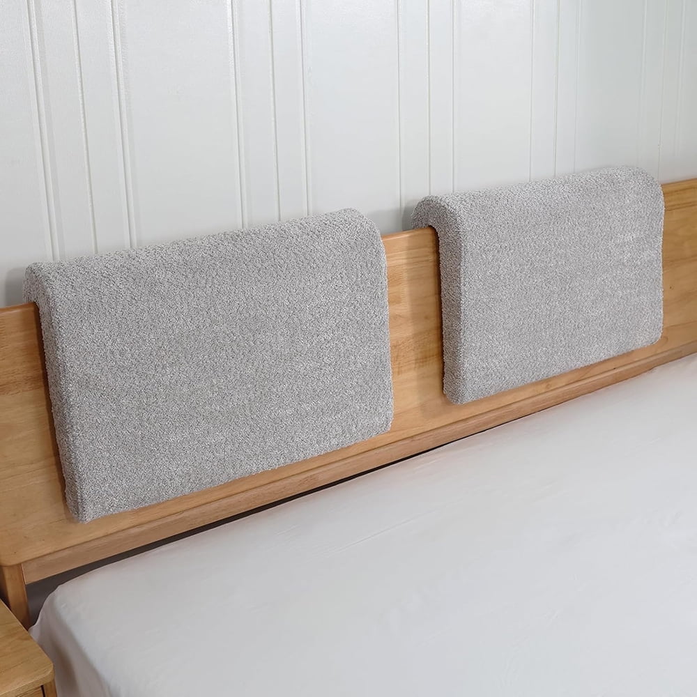 MIDODO Dorm Bed Hanging Headboard Pillow with Removable Fleece Cover ...
