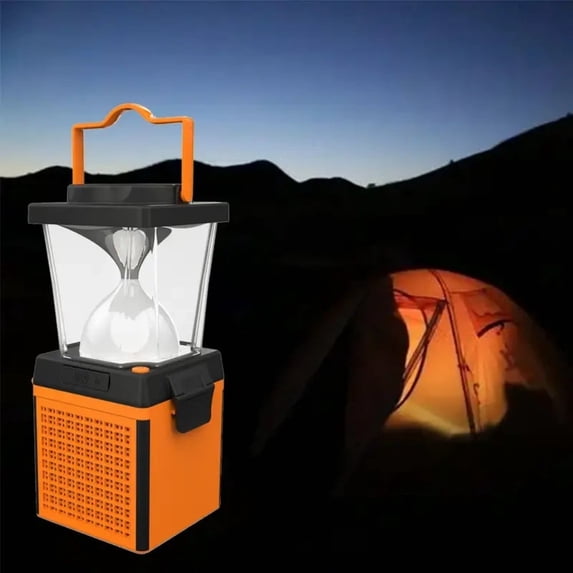 MIDODO LED Salt Water Lamp Outdoor, Emergency Light Waterproof Portable ...
