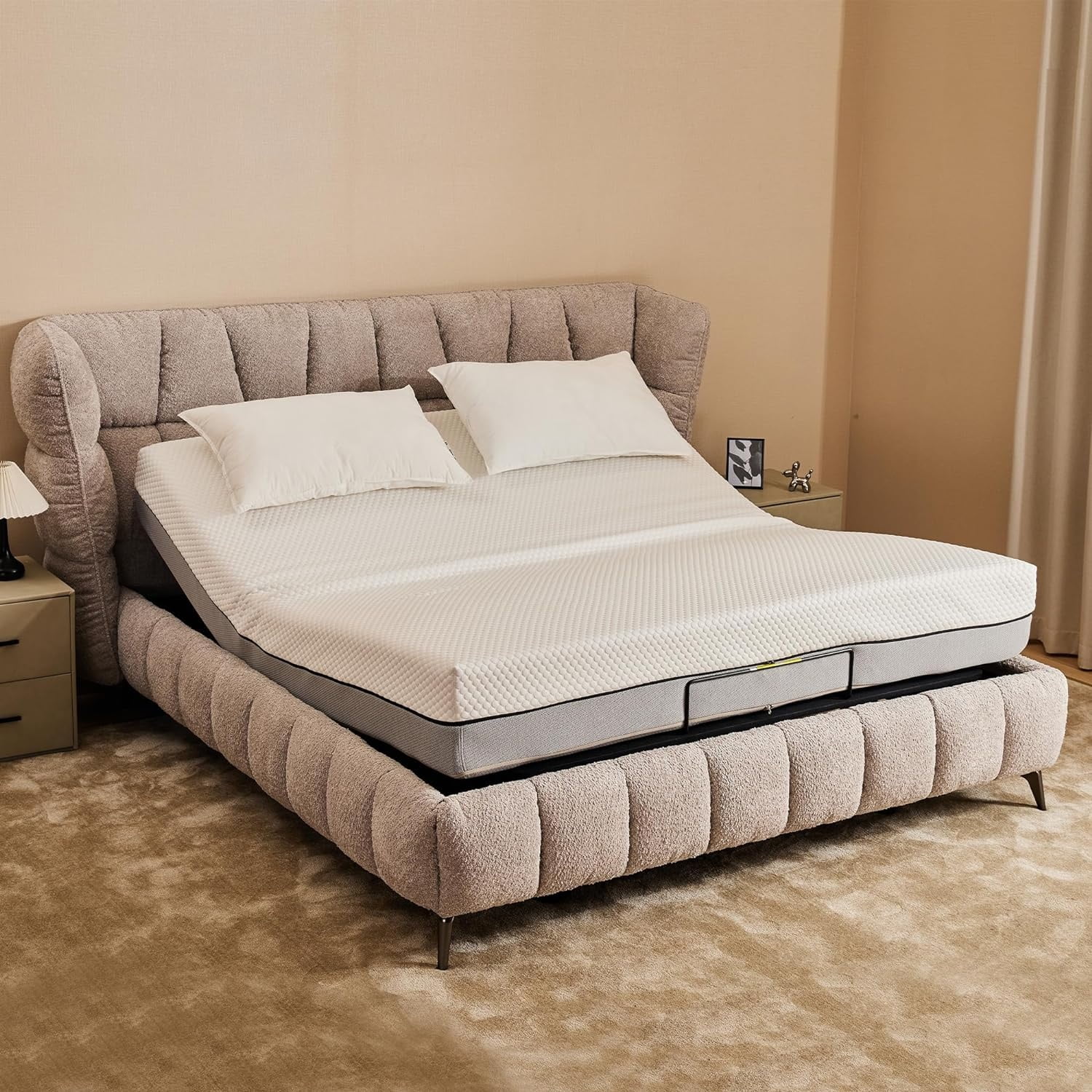 MIDODO Queen Size Adjustable Bed Base with Zero Gravity, Head and Foot ...