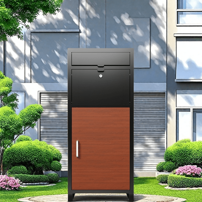 MIDOQIN Package Delivery Box for Outside, 16" x 13.27" x 29.84" Cold ...