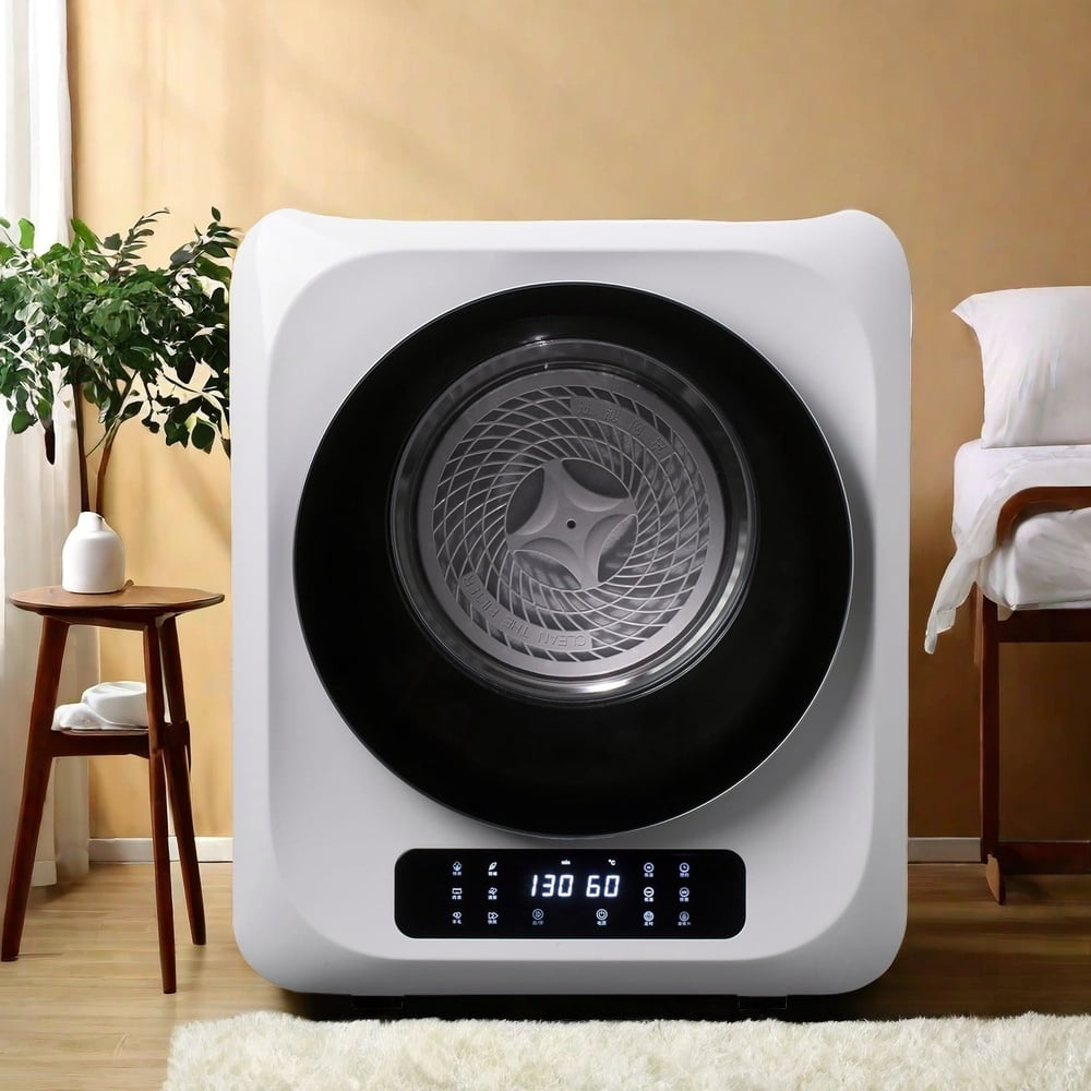 MIDOQIN Portable Clothes Dryer, 120V/850W Compact Laundry Dryer with ...