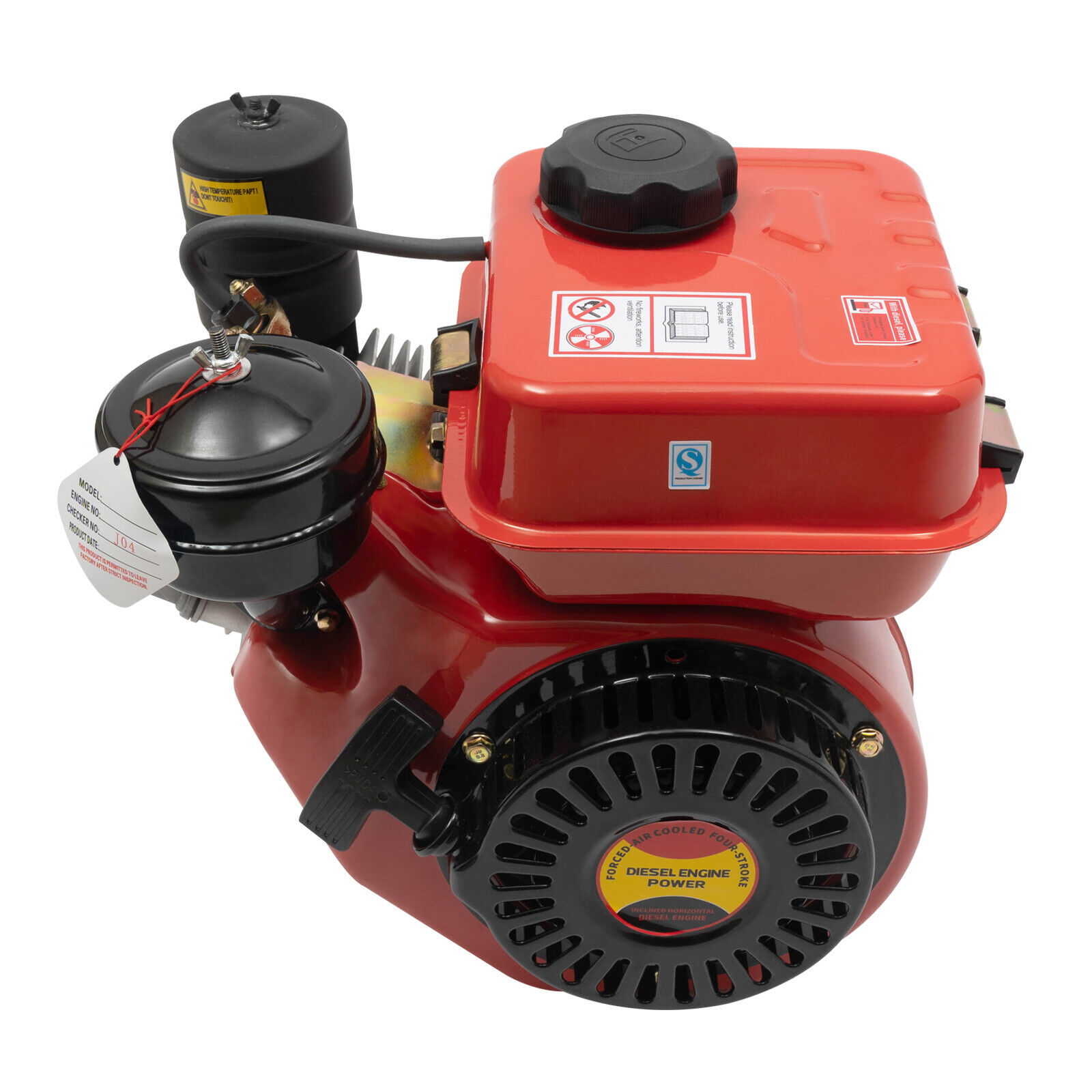15HP Electric and Recoil Start Horizontal Shaft Engine - Walmart.com