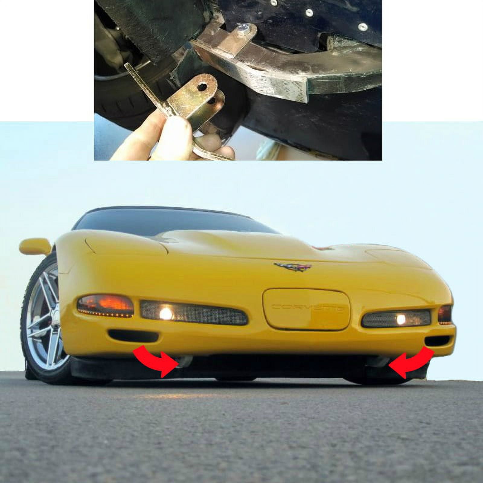 C5 Corvette Car Auto Accessories: Front End Skid Plate Protector for 97 ...