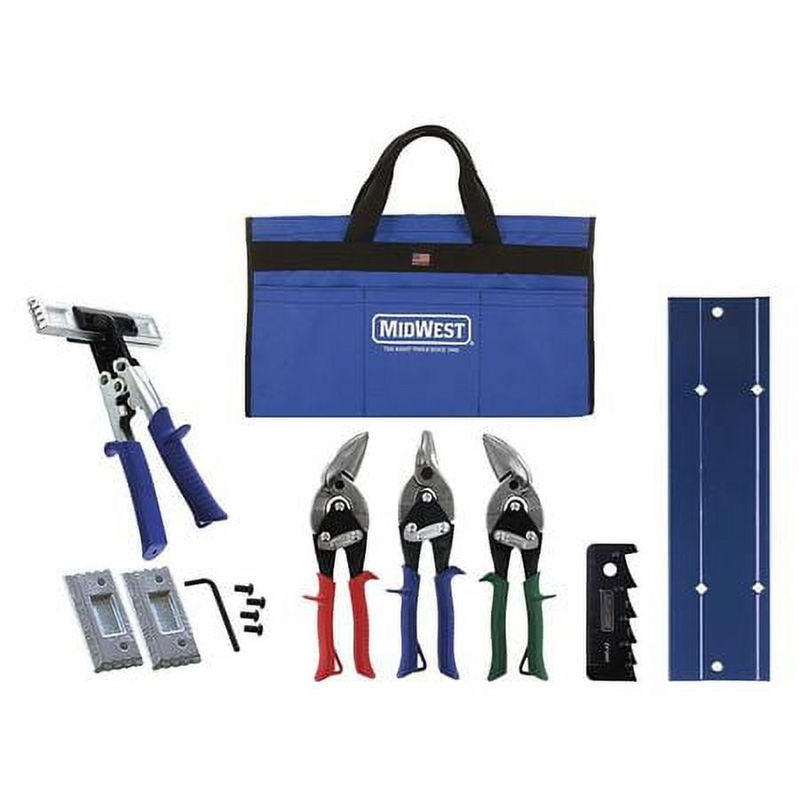 MIDWEST MWT-HVACKIT02 Premium HVAC Tool Kit,6 pcs. - Walmart.com