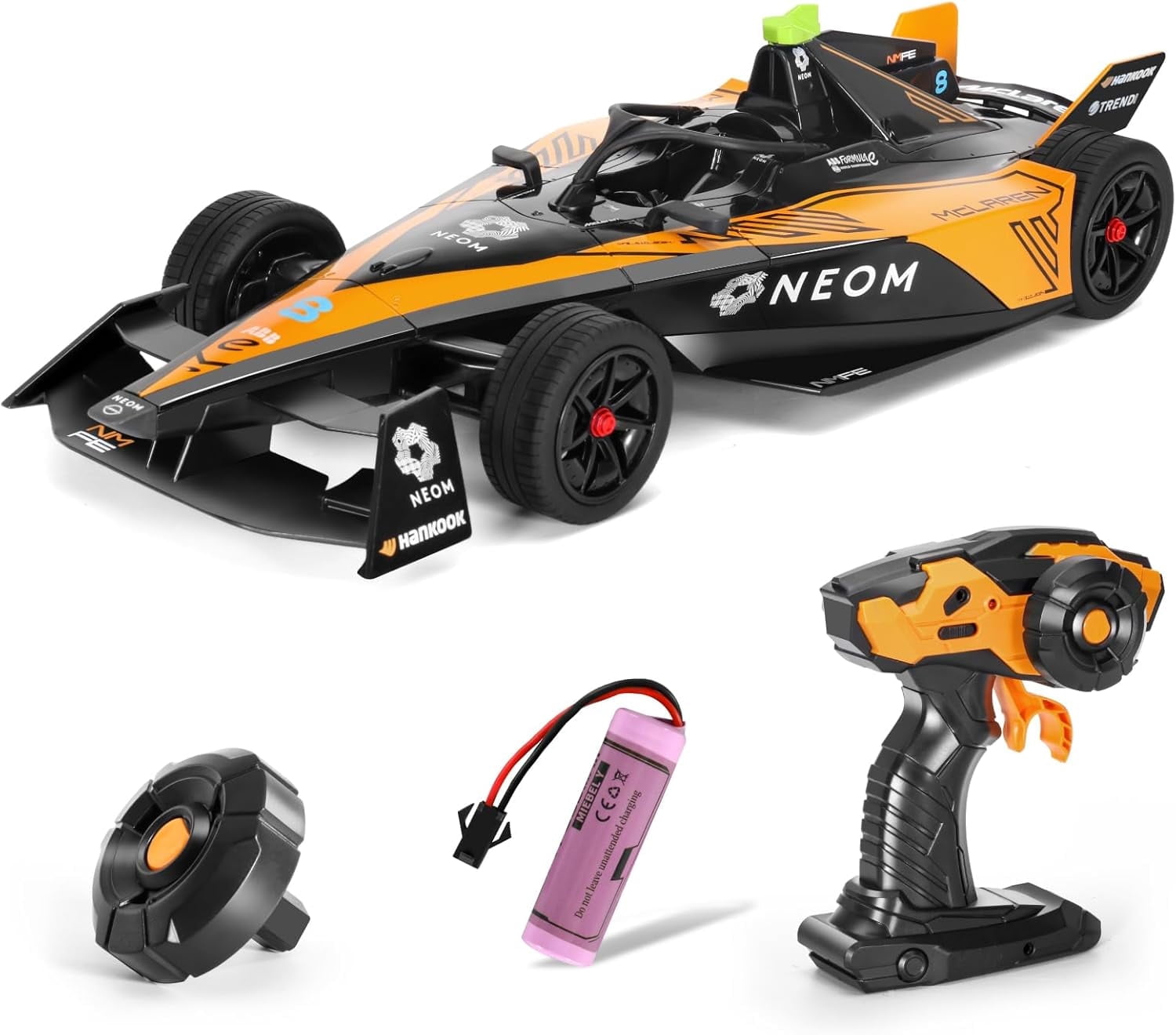MIEBELY Remote Control Car - 1/14 Scale Licensed McLaren NEOM Formula ...