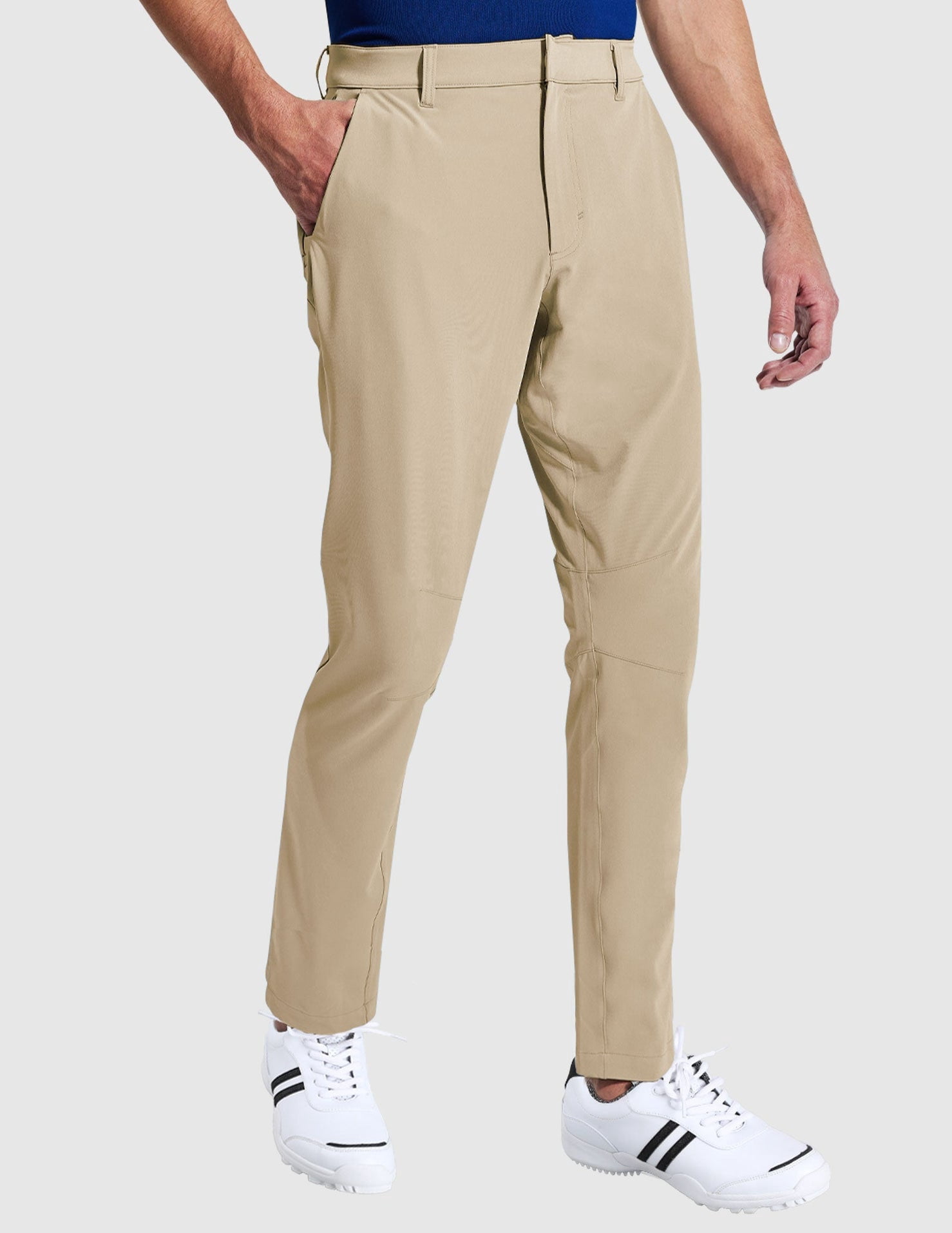 MIER Men's Stretch Golf Pants 30" Lightweight Classic Fit Dress Pants ...
