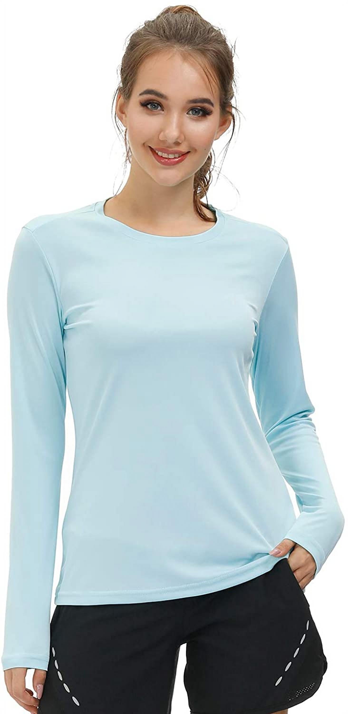 MIER Women's UPF 50+ Sun Protection T-Shirt Long Sleeve Outdoor Shirts ...