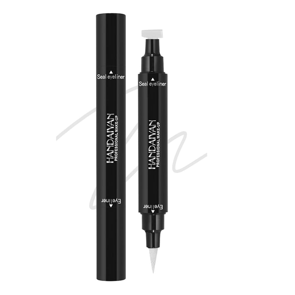 MIESCHER Wing Eyeliner Stamp Pens, White Liquid Cat Eye Winged Eye ...