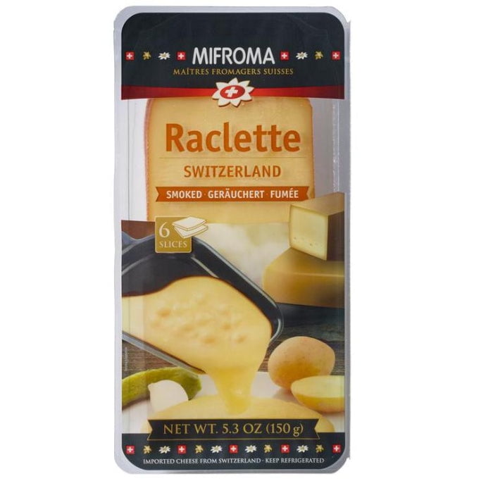 MIFROMA CHS RACLETTE SMKD SLICED 5.3 OZ - Pack of 8 - Walmart.com