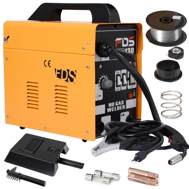 Wolf MIG 130 Welder Flux Core Wire Automatic Feed Welding Machine w ...