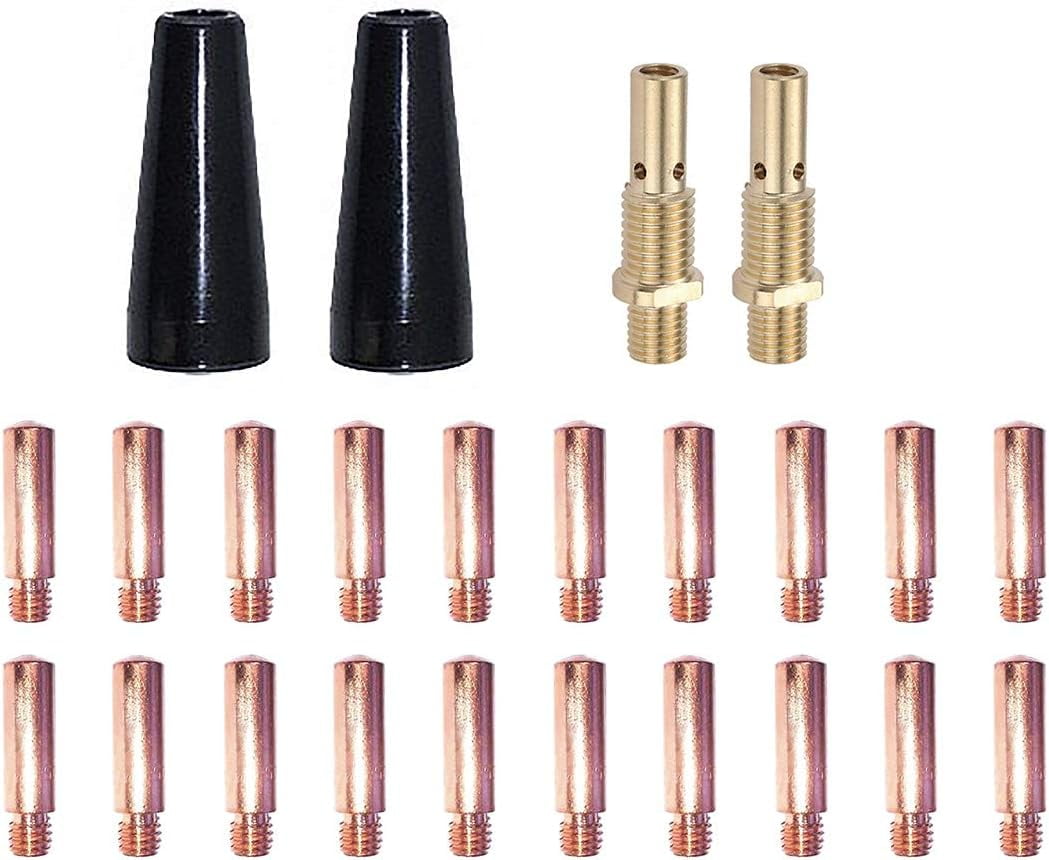 MIG Gun Gasless Welding Kit Fits 100L & Tweco Mini/#1 .030" 11-30 20 ...