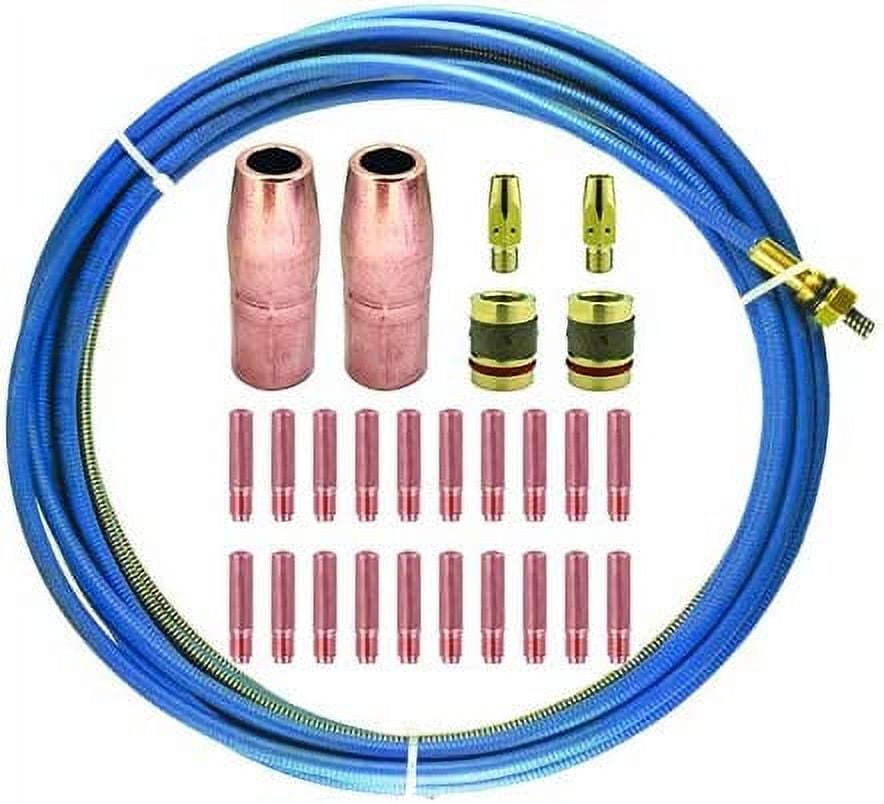 MIG Gun Kit Fits M-25/M-40 200-400 amp Tip-Nozzle 200258 -Adapter ...