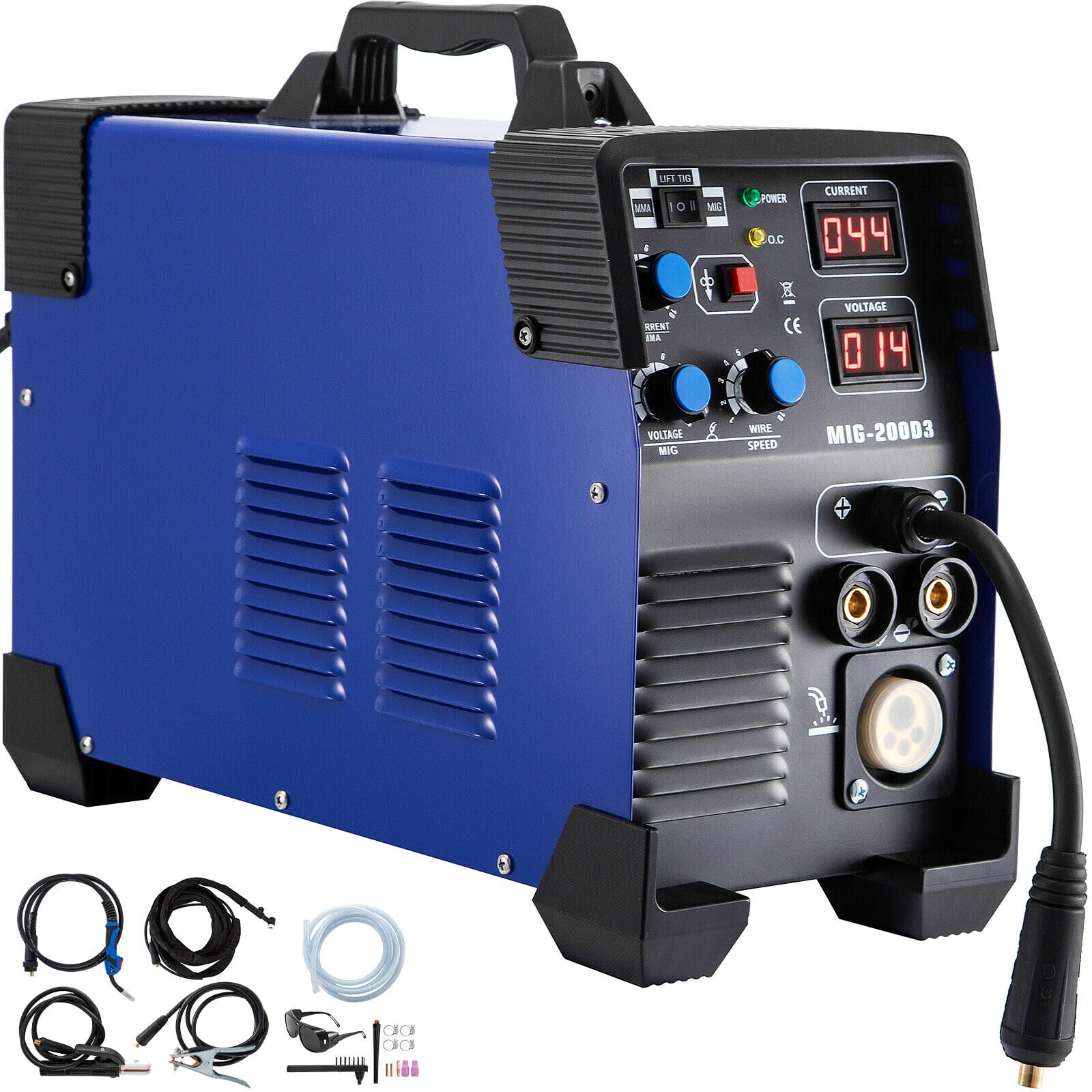 MIG MMA TIG 3 In 1 Combo Inverter Welder 270A/250A/200A/160A Welding ...