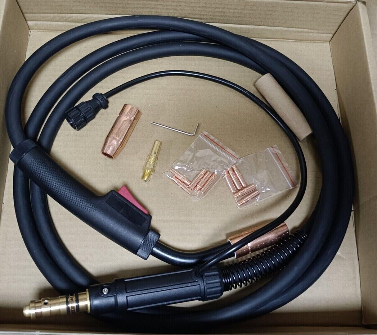 MIG WELDING GUN 15' 150A fits Lincoln WELD PAK 180i MP DV - Walmart.com