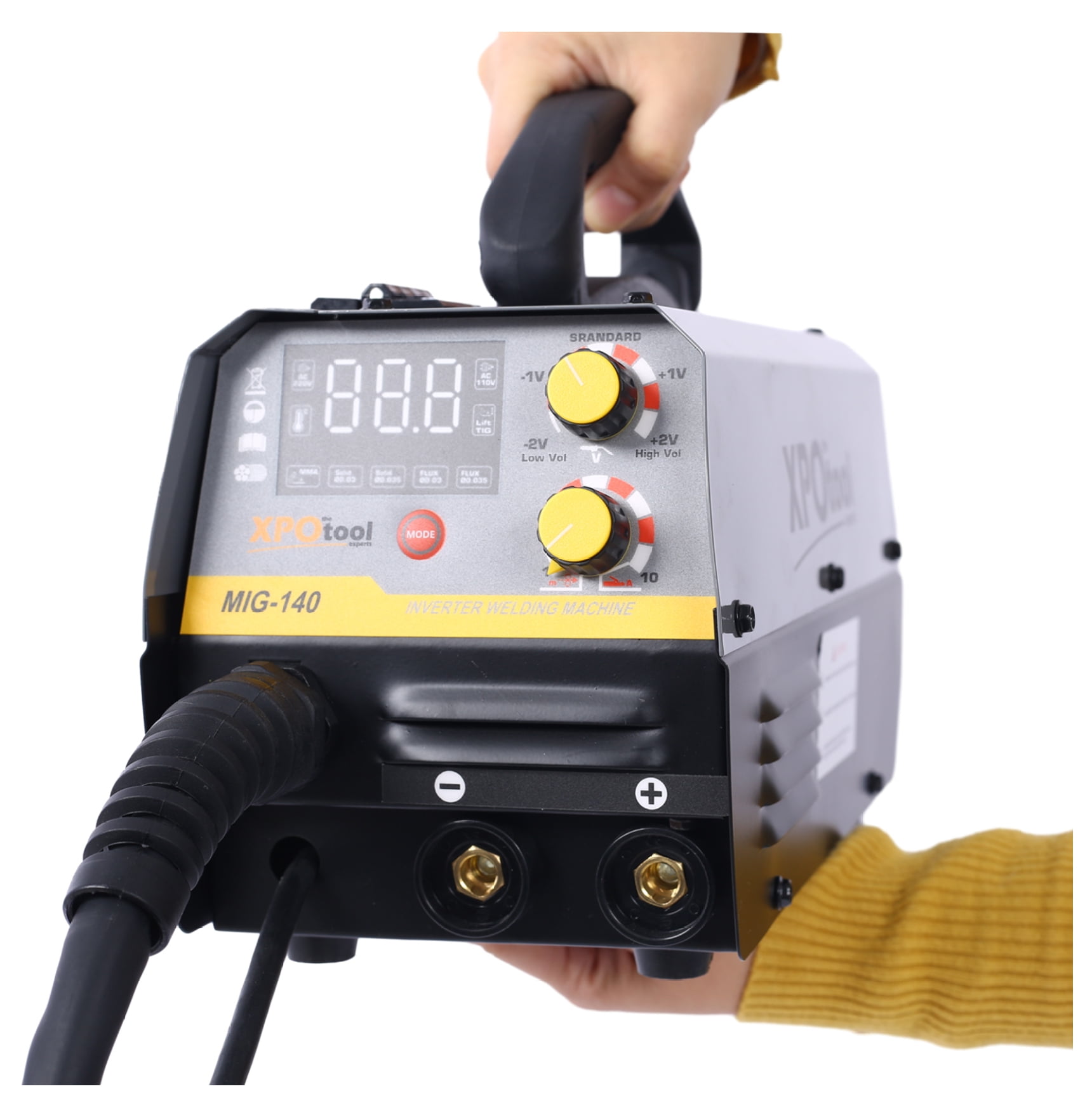 MIG Welder 140A, 4-in-1 Welder Multiprocess - MIG/TIG/Stick ARC, 110V ...
