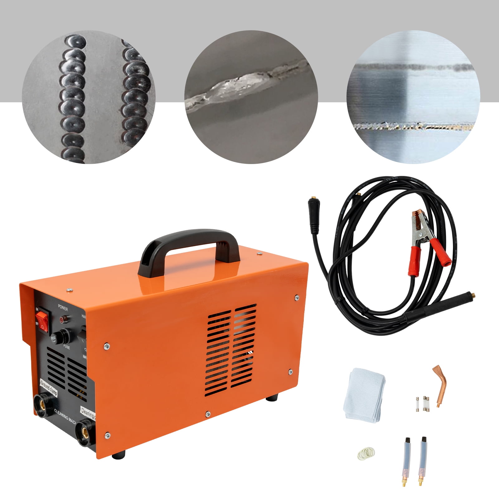 MIG Welder and Weld Cleaning Machine, 1200W Power, Copper Head ...