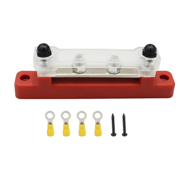 MIGAINO 1 Set Power Distribution Block 2-way 12-48V High Current Truck ...