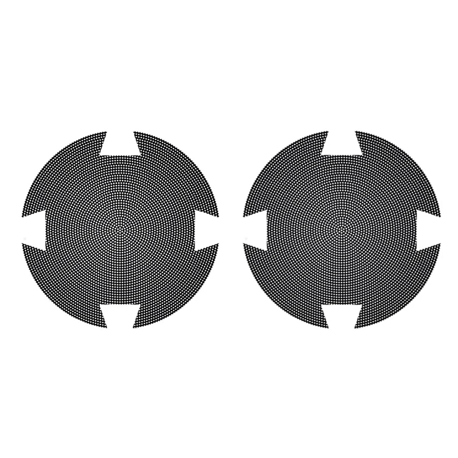 MIGAINO 2/4 Pcs Fan Dust Filter Mesh Dust-proof Net Enhanced ...