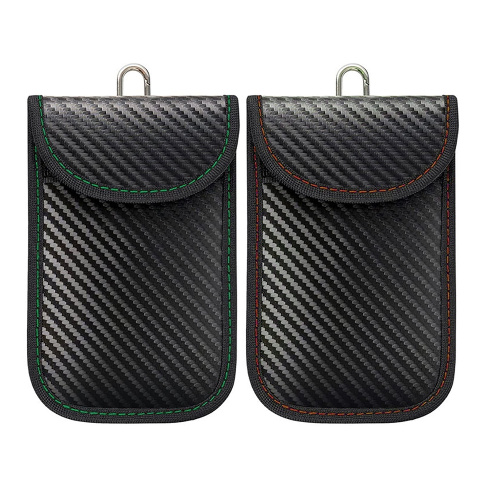MIGAINO 2 Pack Faraday Bag Key Fob Protector RFID Signal Blocking Key ...